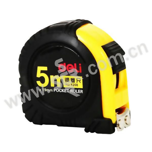 DELI/得力 钢卷尺 8208 5m 1把-中儒股份商城